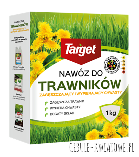 Nawóz Do Trawników z Chwastami z Mikroelementami 1 kg - Cebule-kwiatowe.pl