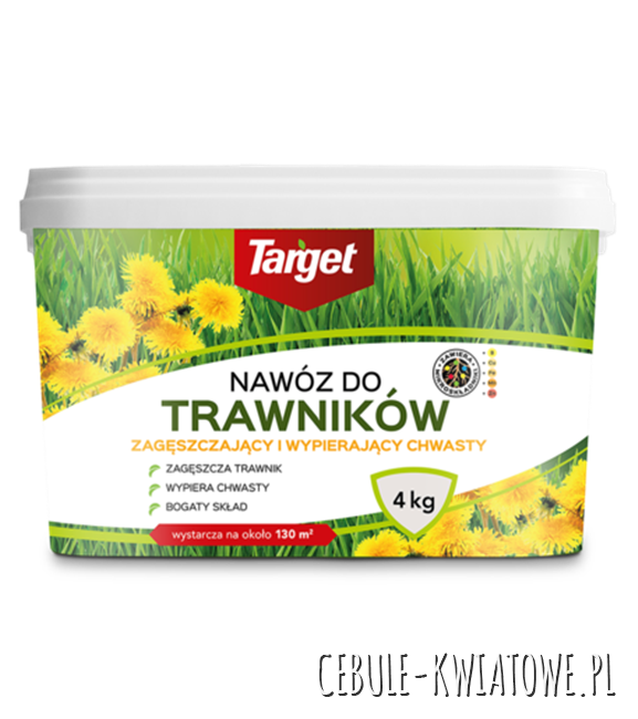 Nawóz Do Trawników z Chwastami z Mikroelementami 4 kg - cebule-kwiatowe.pl