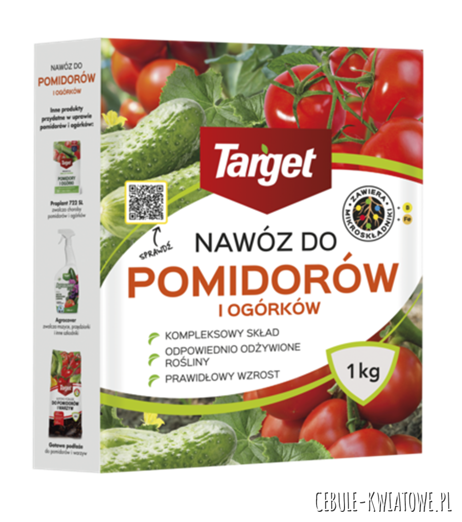 Nawóz Do Pomidorów i Ogórków z Mikroelementami 1 kg - Cebule-kwiatowe.pl