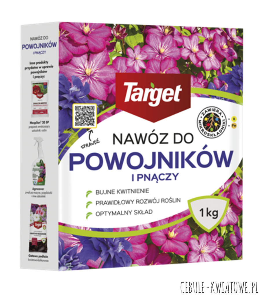 Nawóz Do Powojników z Mikroskładnikami 1 kg - Cebule-kwiatowe.pl