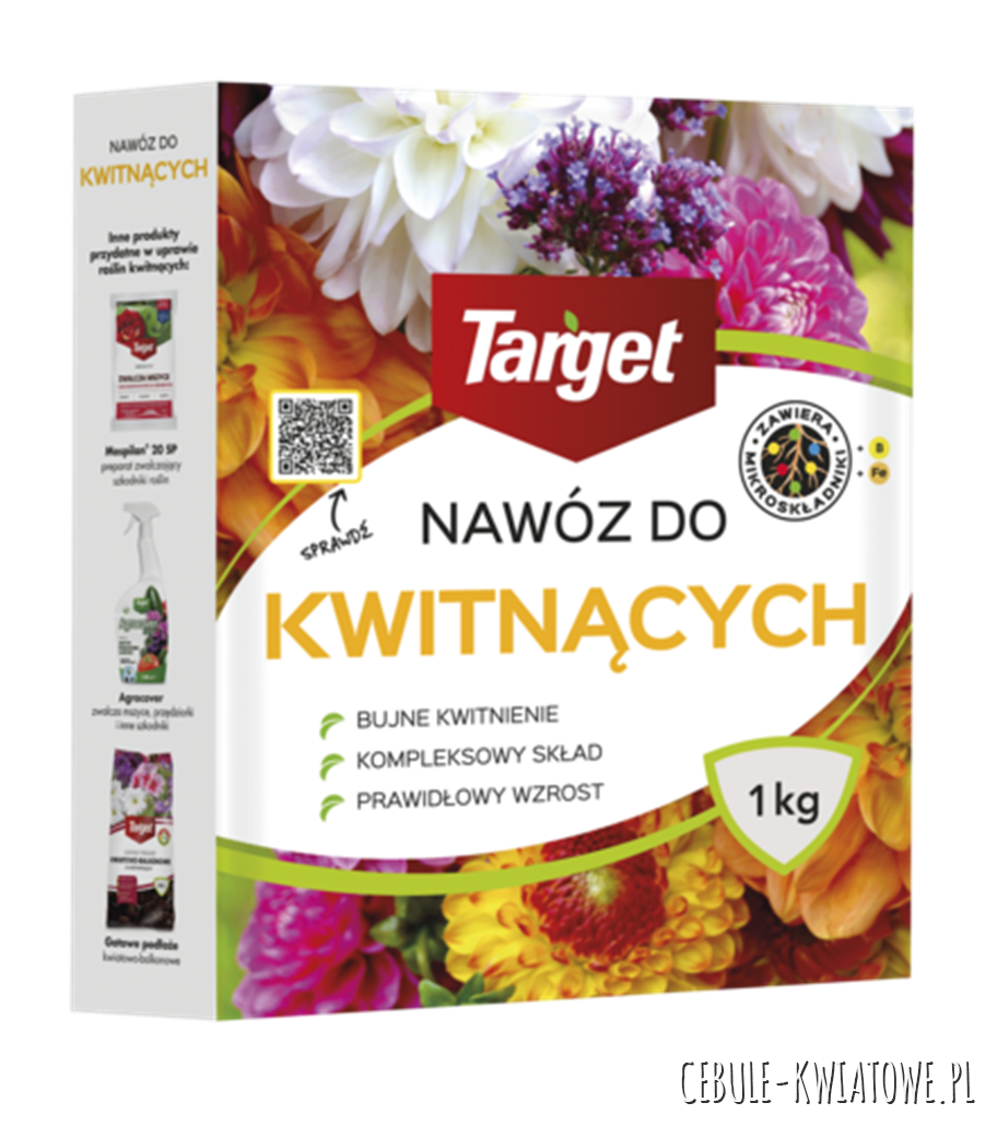 Nawóz Do Roślin Kwitnących z Mikroskładnikami 1 kg - Cebule-kwiatowe.pl