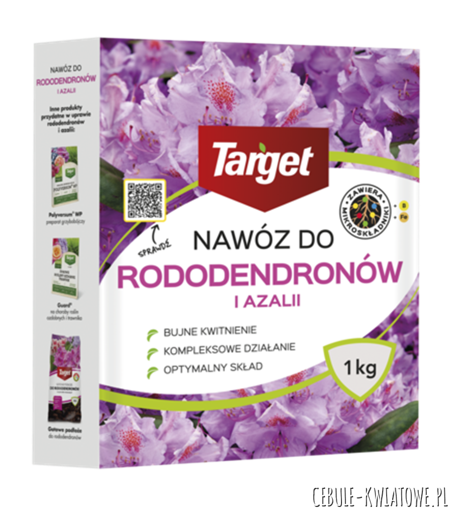 Nawóz Do Rododendronów i Azalii z Mikroskładnikami 1 kg - Cebule-kwiatowe.pl